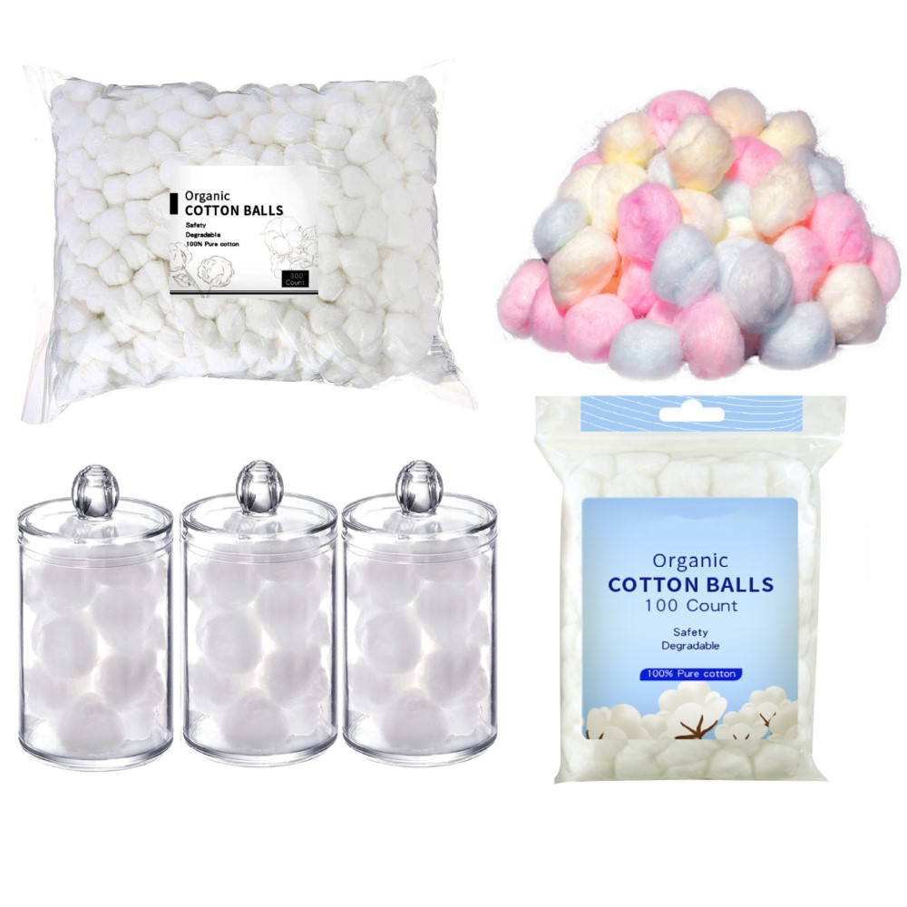 Custom Packaging Biodegradable Cotton Balls 0.5g-3g, welcome any ...